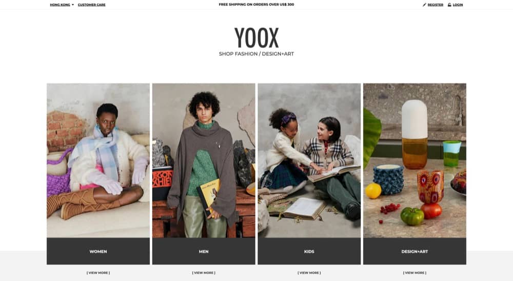 YOOX Brands We Love 低至3折優惠 - 慳家網購懶人包